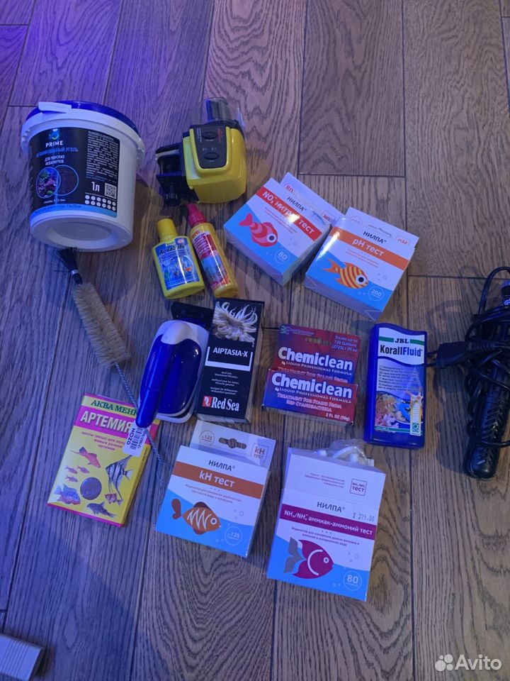 Тесты для морского аквариума