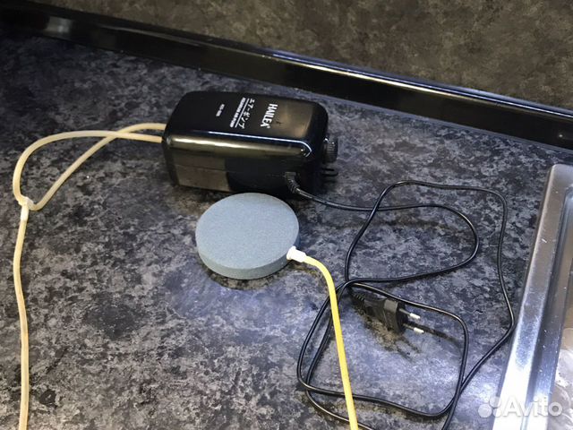 Компрессор для аквартума с распылителем