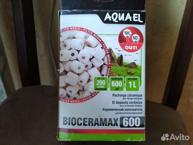 Керамические кольца/наполнитель Aquael в фильтр