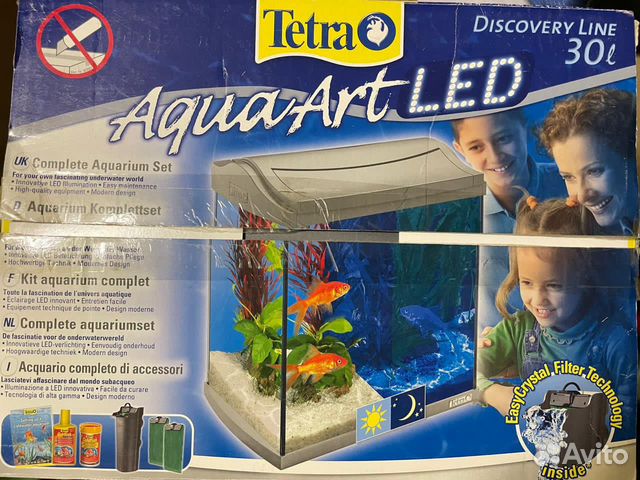 Аквариум aquaart tetra led 30л