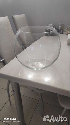 Аквариум круглый 10л