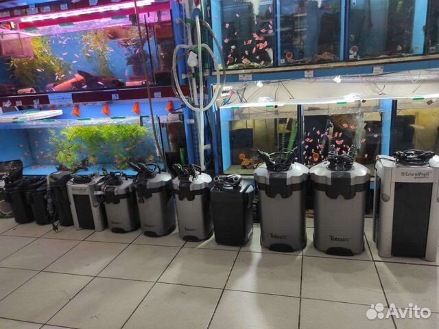 Внешние фильтры для аквариумов 11 шт